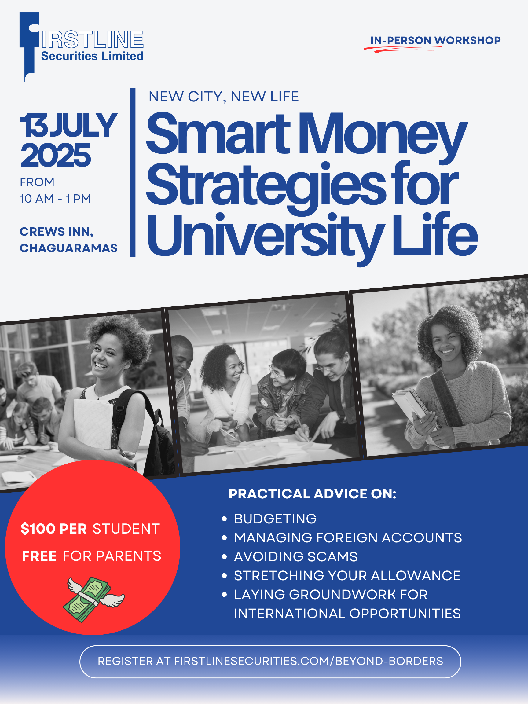 SEMINAR: New City, New Life - Smart Money Strategies For University ...